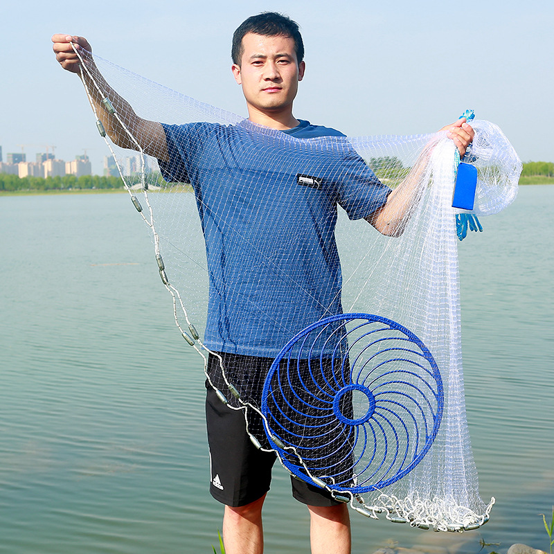Yoqu Fishing Net 8M Super Fishing Net Imported High-strength Nylon Line ...
