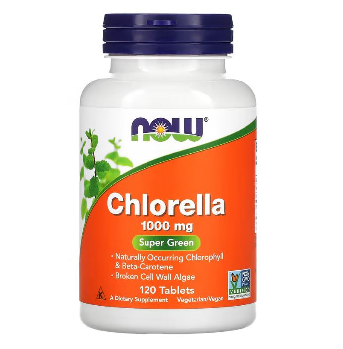 Now Chlorella 500mg & 1000mg Certified Organic II 60 & 120 Tablets / Capsules | Lazada PH