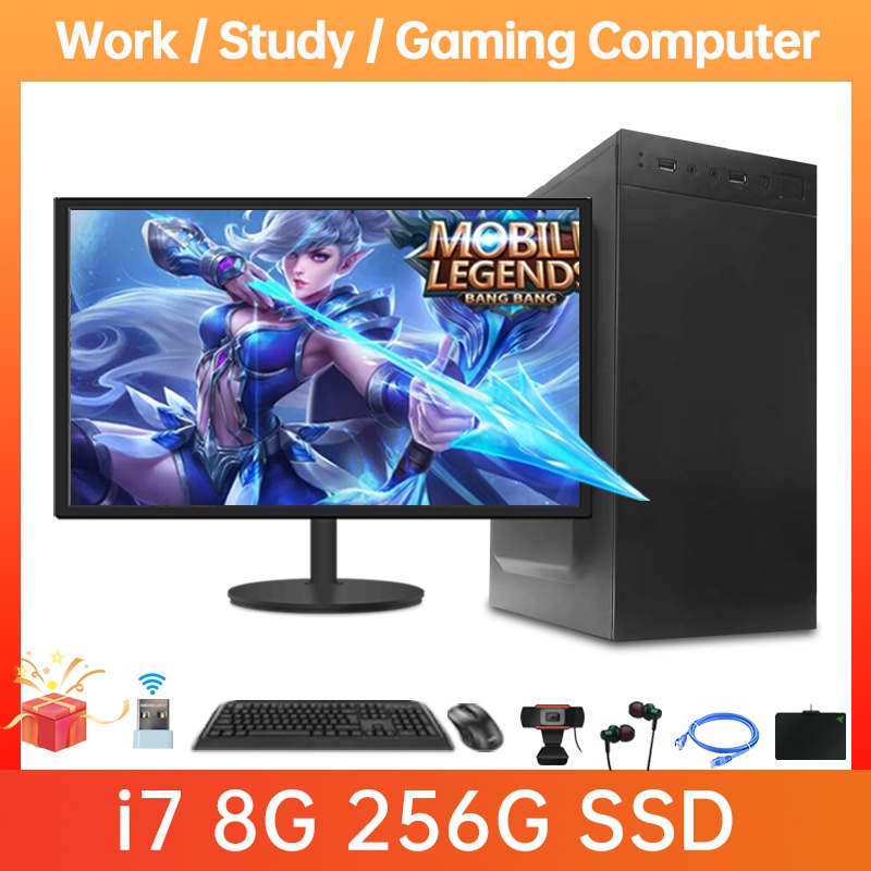 ICON Desktop Computer Original Brand New Inter i7 Full Set PC Set ...