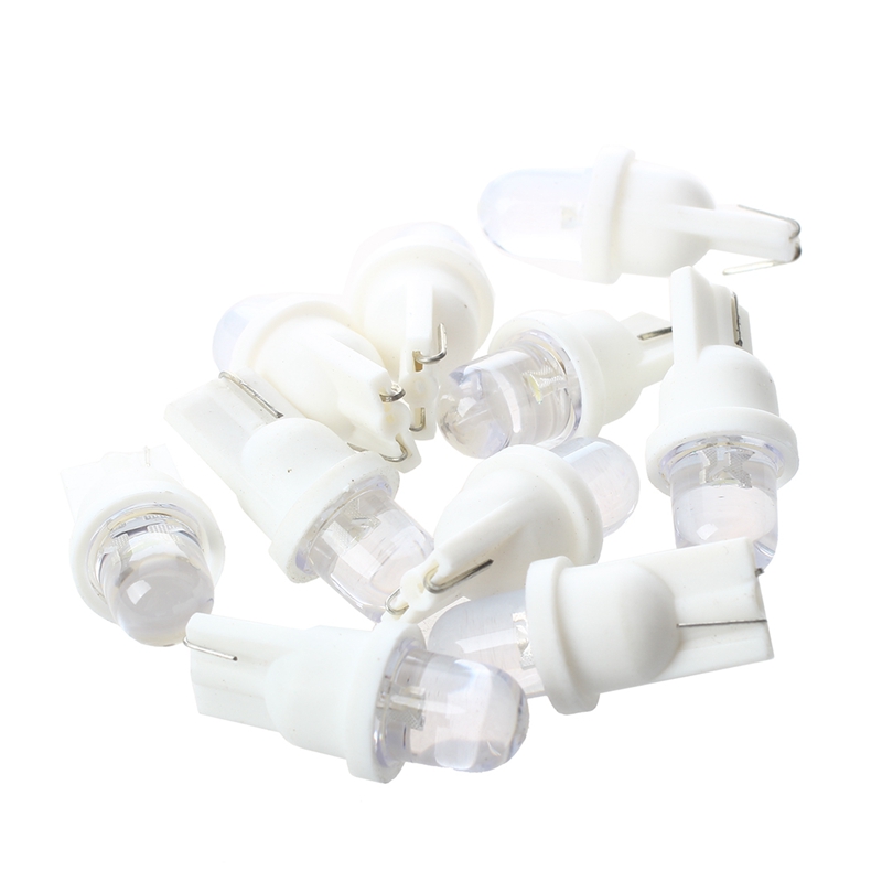 10 Car T10 White LED Dome Bulb License Plate Interior Light Lamp 24V ...