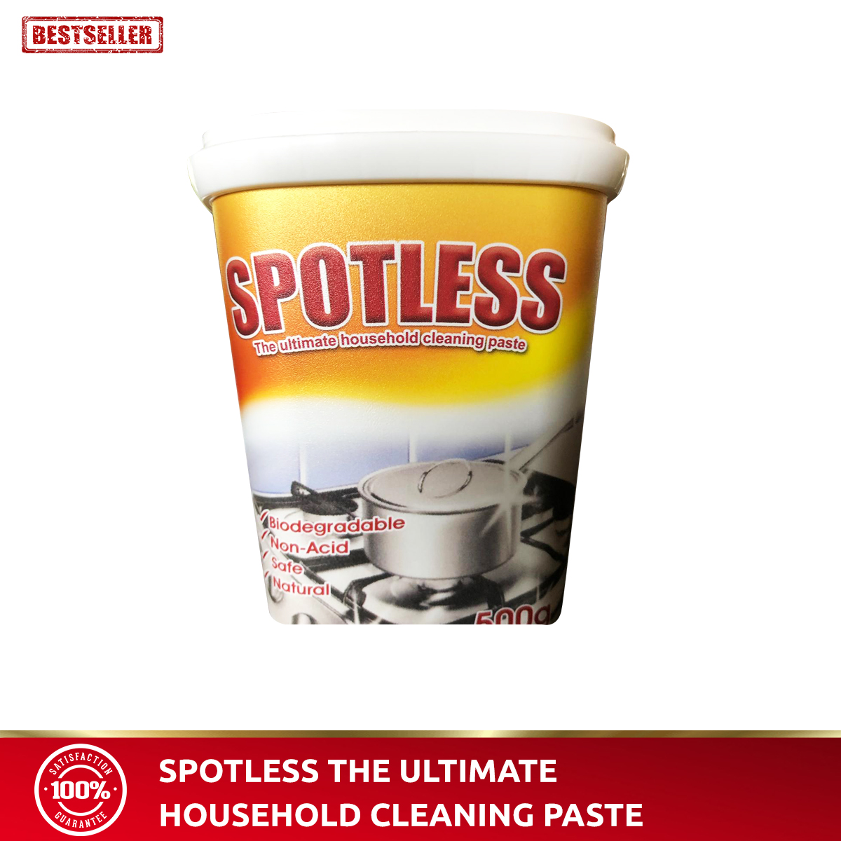 Spotless Multi Purpose Cleaner - The Ultimate Household Cleaning Paste ...