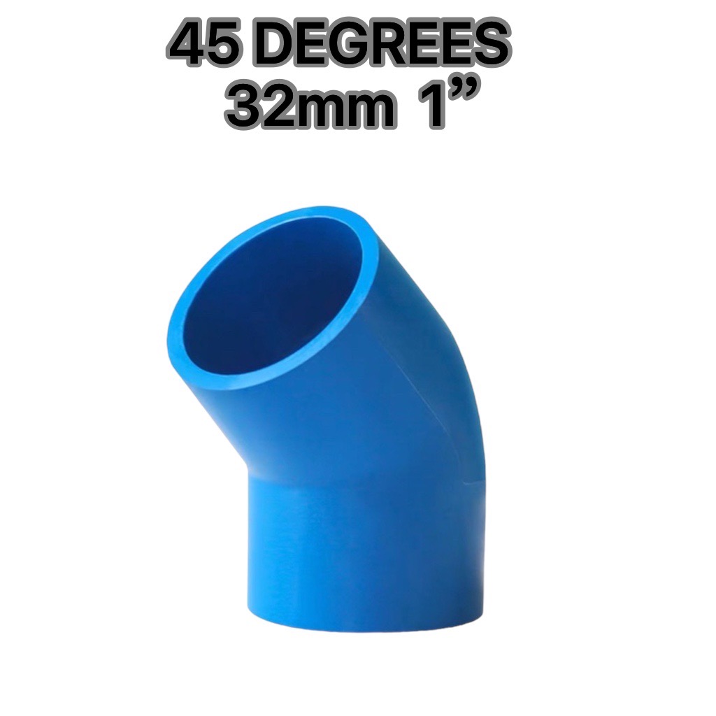 PVC BLUE FITTINGS 1/2" 3/4'' 1'' Elbow,Tee,Adaptor,Coupling,Ball Valve ...