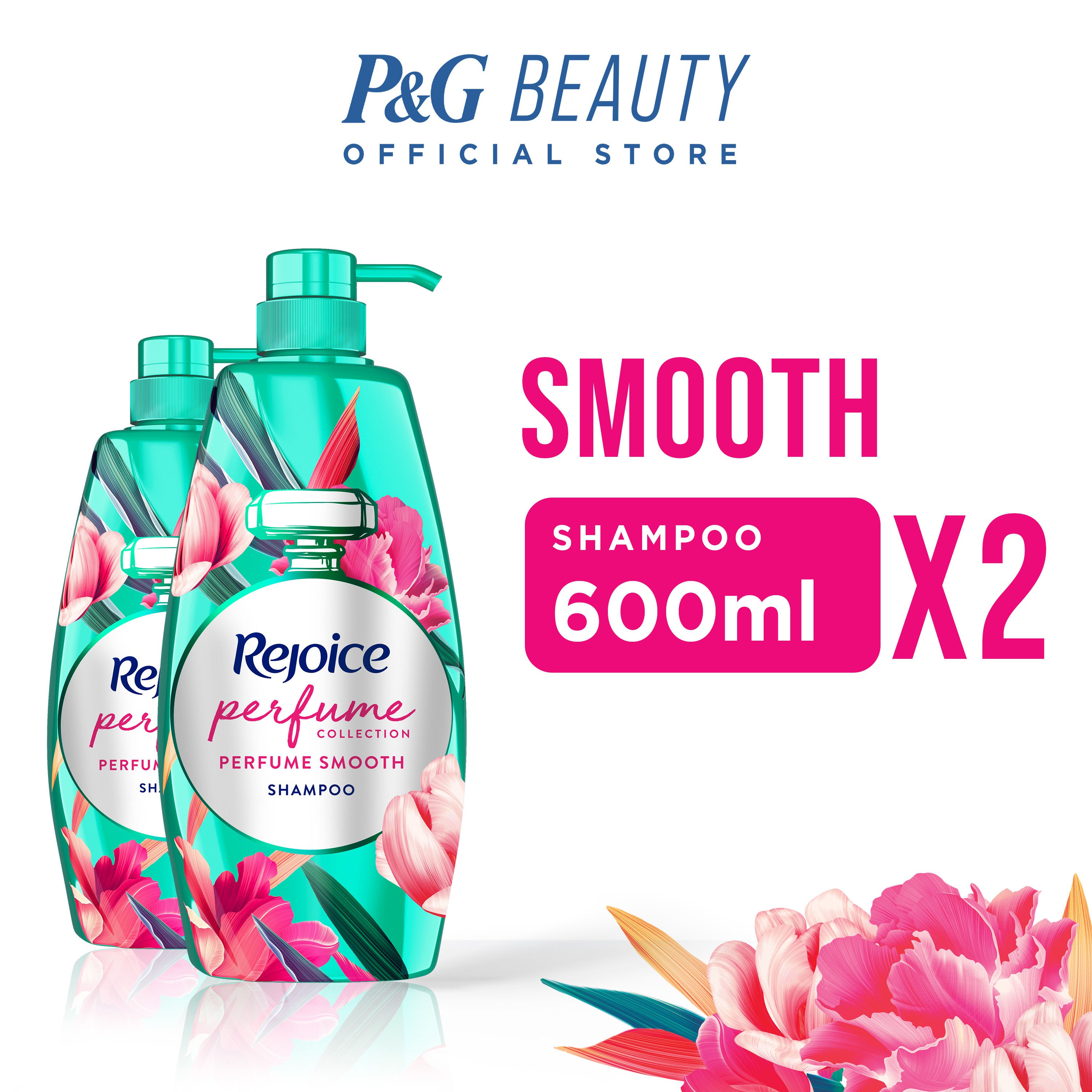 Rejoice Perfume Smooth Shampoo 600ML Duo | Lazada PH