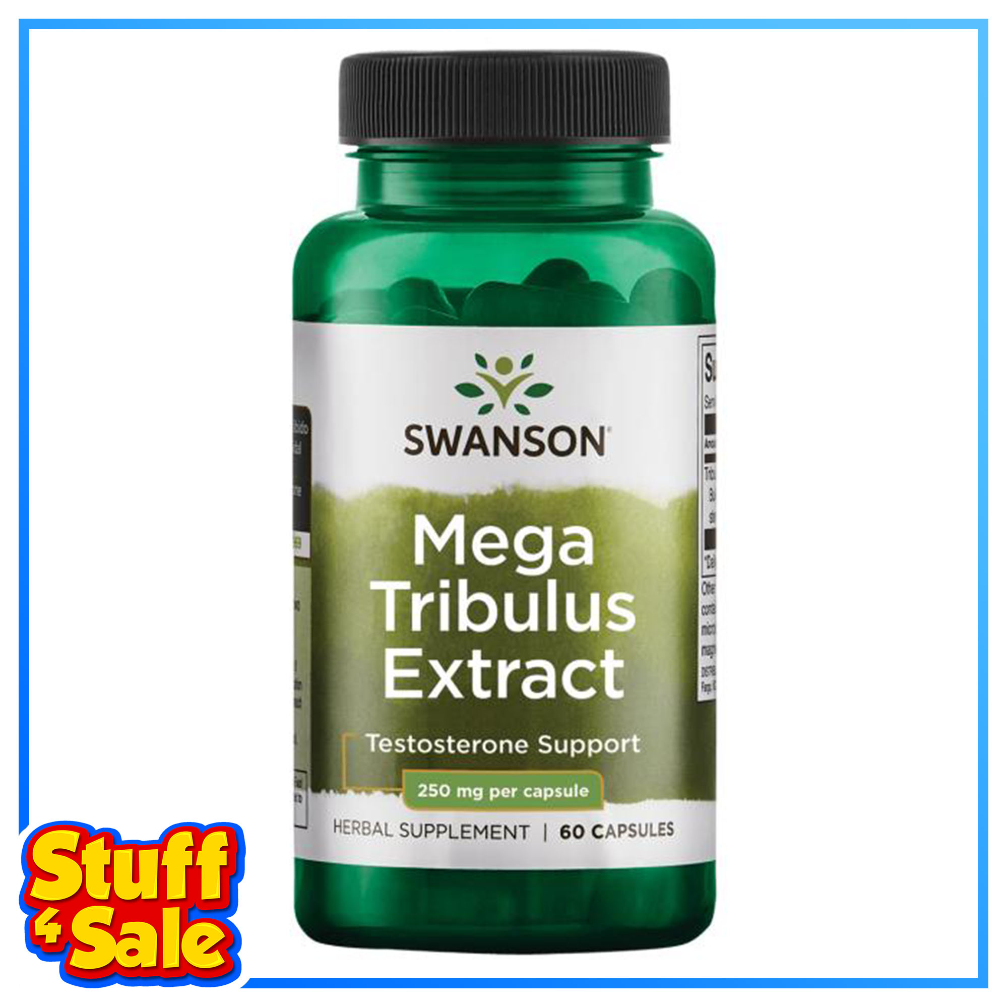 Swanson Mega Tribulus Extract 250mg 120 capsules | Lazada PH