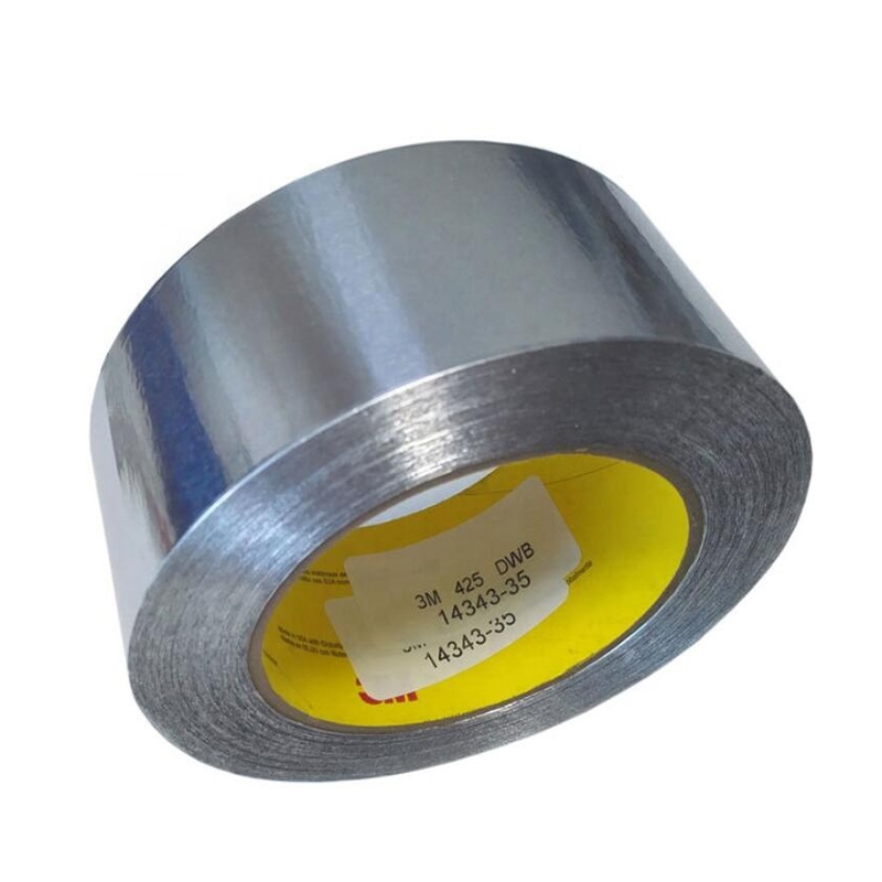 3M Heat Resistant Aluminum Foil Tape 425 Metal Heat Conductive Heat High Temperature Acrylic ...