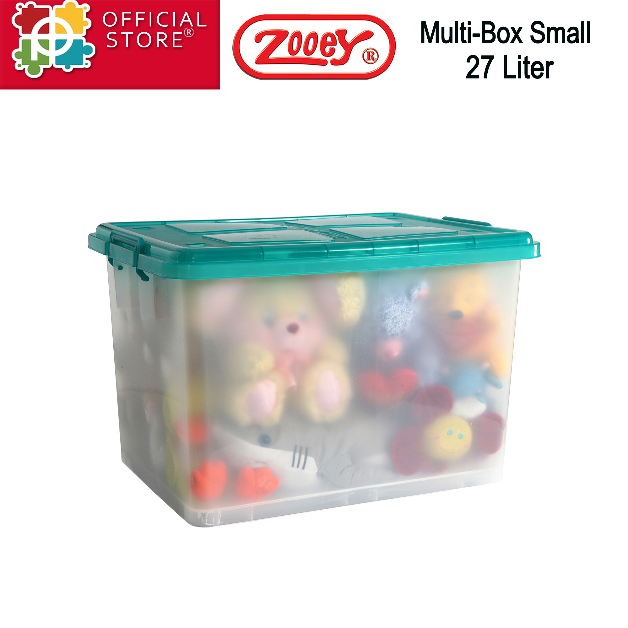 Zooey Multi-Box Transparent Storage Box/Storage Container Small #800 ...