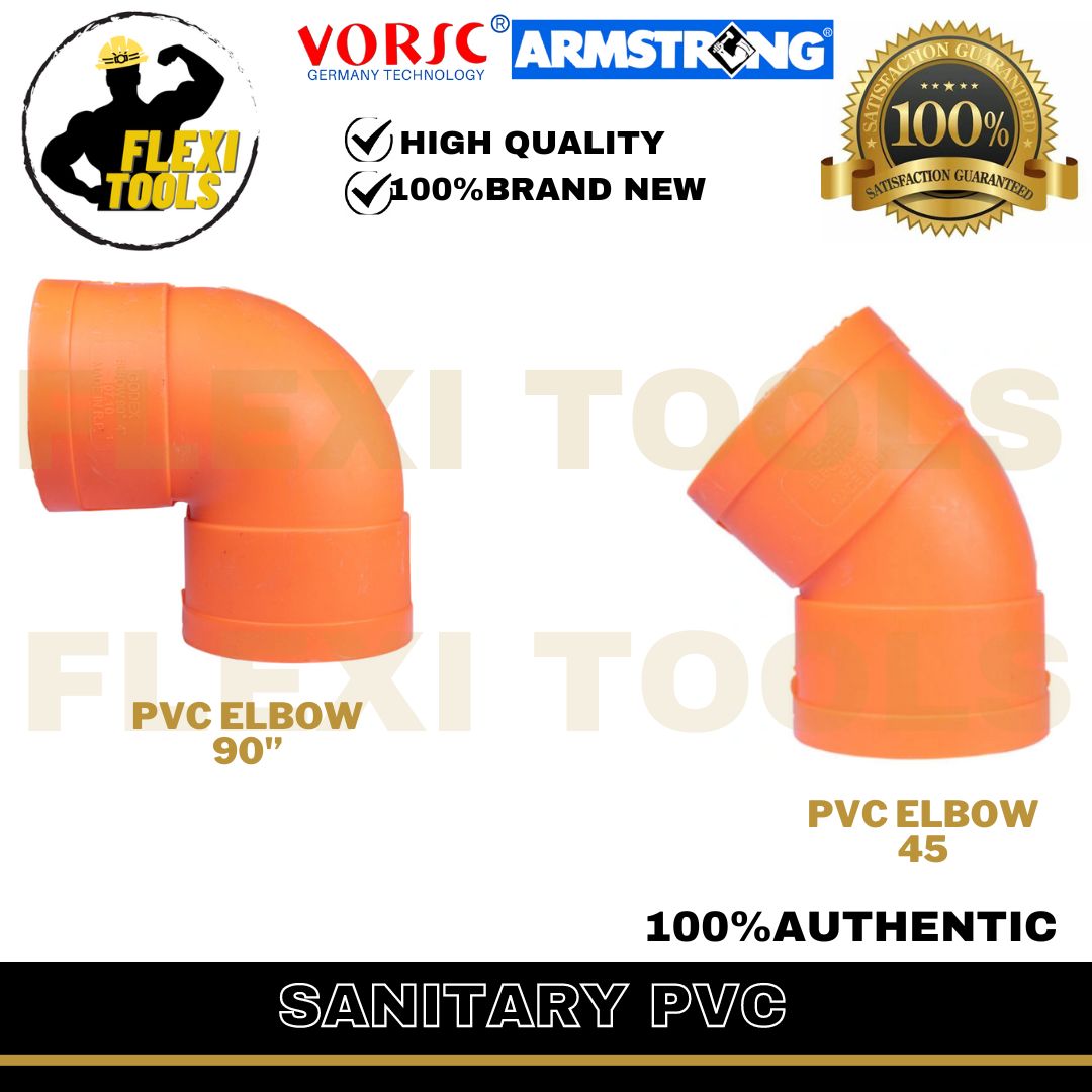 PVC ORANGE (PVC ELBOW 90'' / PVC ELBOW 45'') WATER FITTINGS | Lazada PH