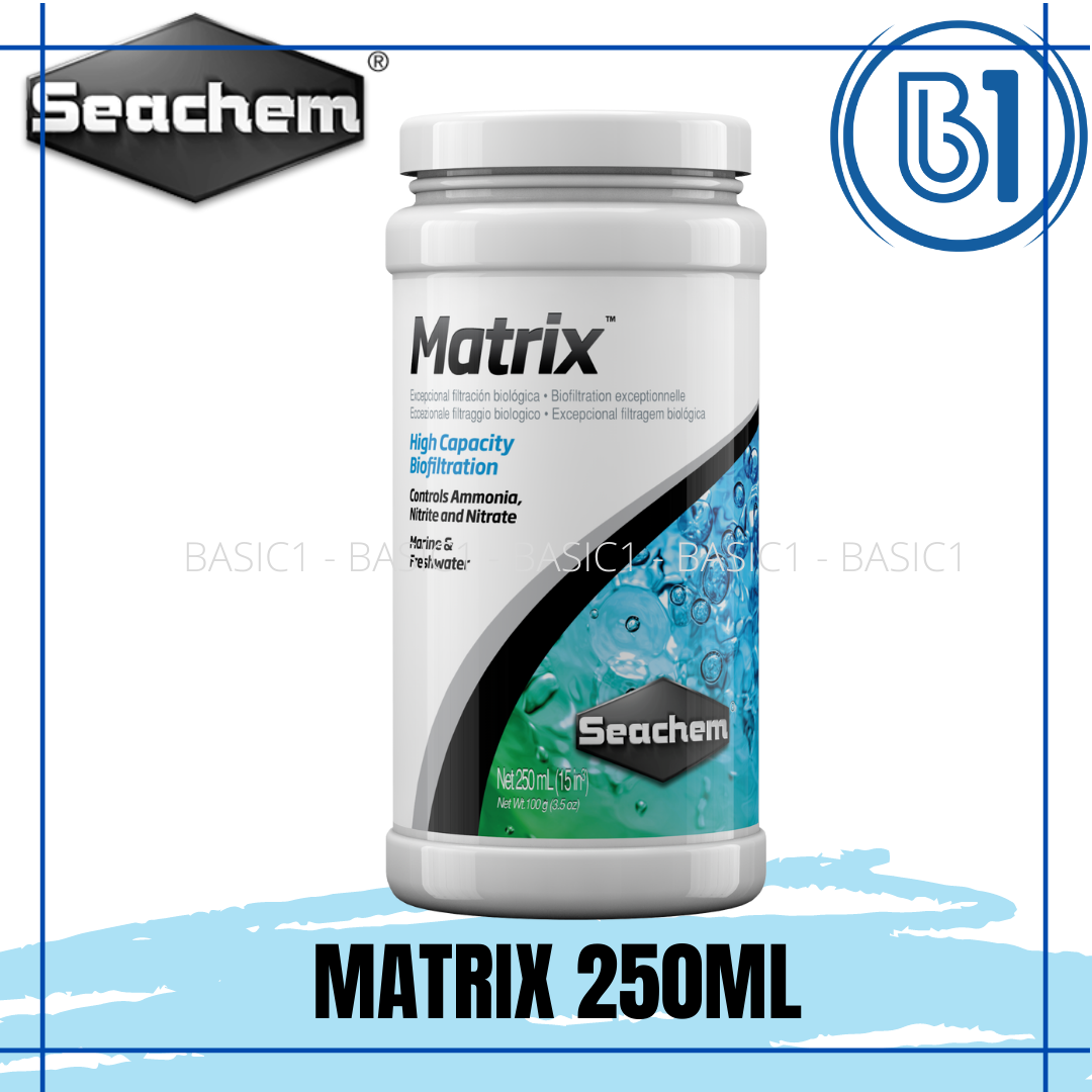 Seachem Matrix 250ml ( High capacity biofiltration ) | Lazada PH