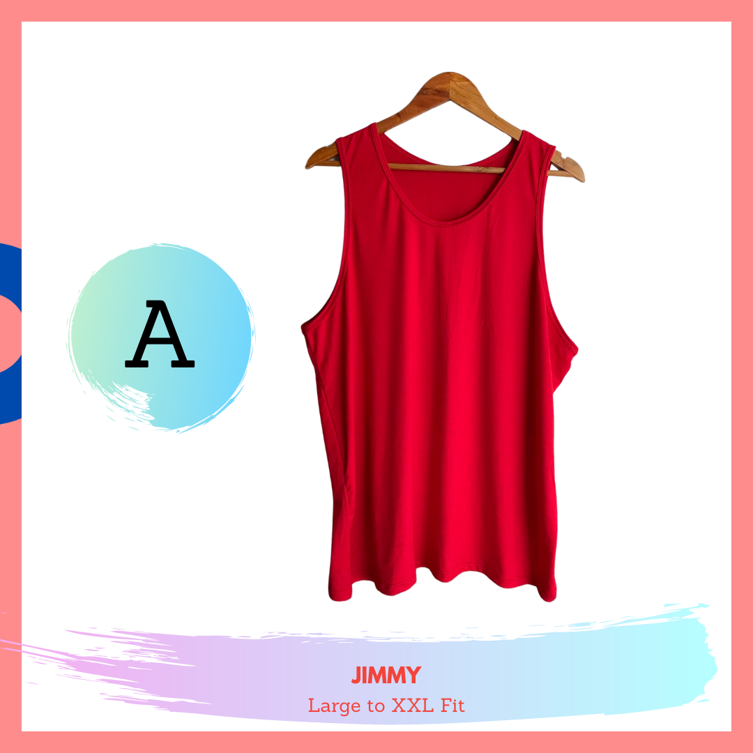 Plain Sleeveless Sando for Big Size Men By MADEINPH [JIMMY] | Lazada PH