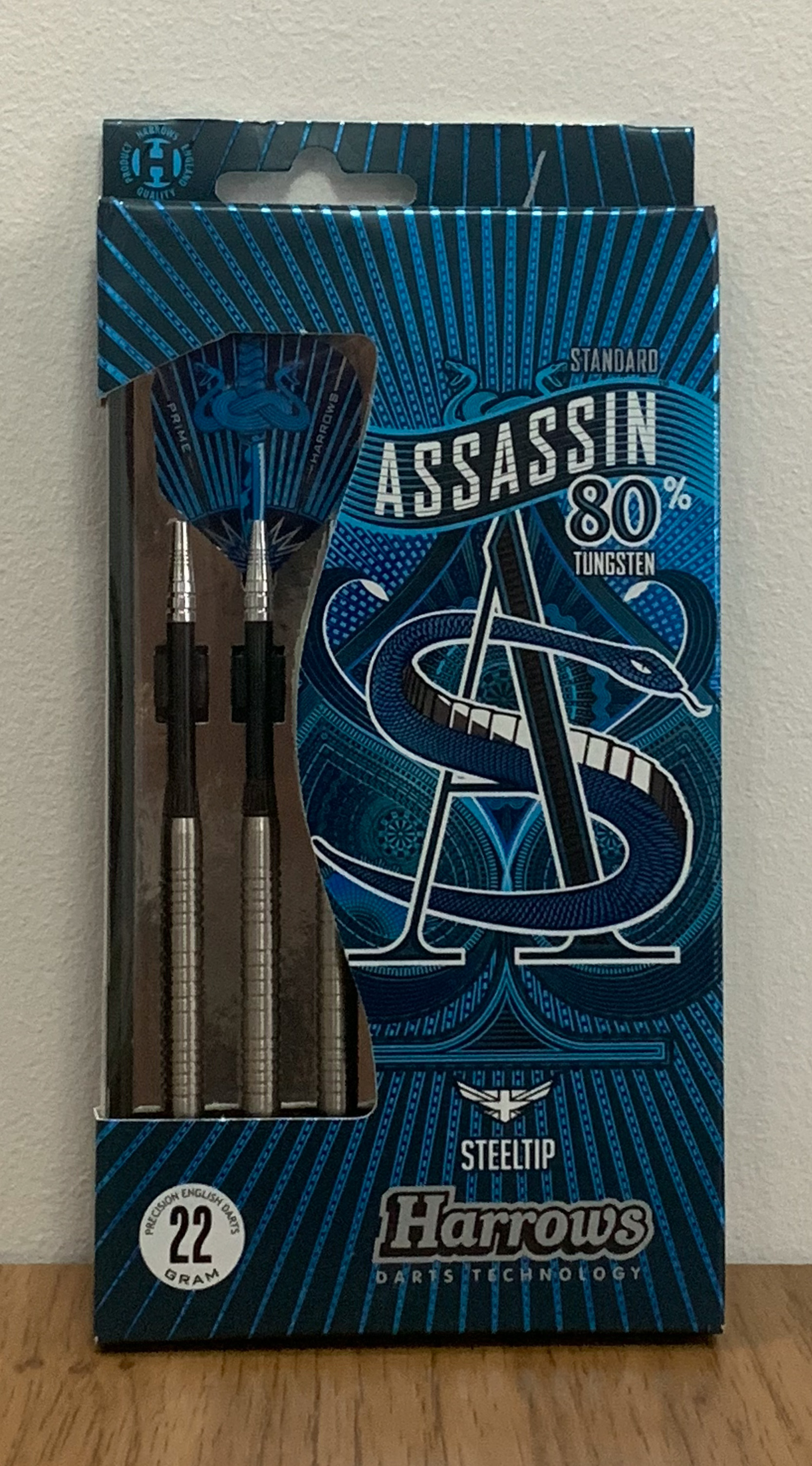 Harrows Assassin 80% Tungsten Steel Tip Darts Made in England | Lazada PH