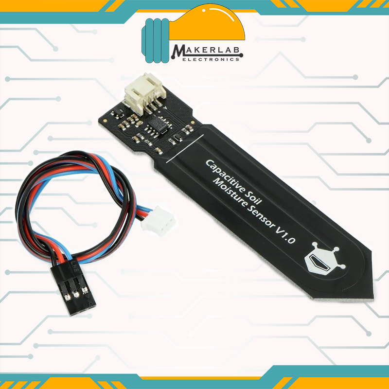 DFRobot Soil Moisture Sensor Analog Capacitive - Corrosion Resistant ...