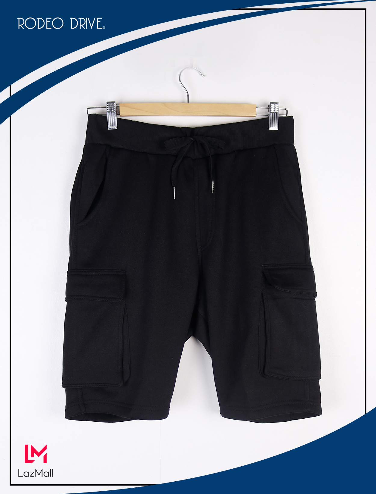 Freego by Rodeo Drive Low Skinny Tapered Crossfit Shorts in Black ...