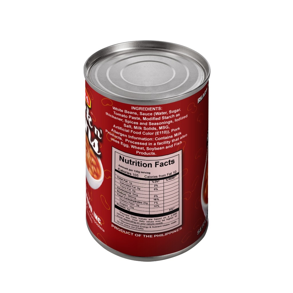 Virginia Pork and Beans 165g x 5 | Lazada PH