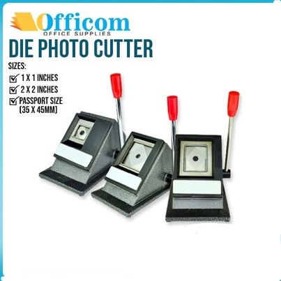Officom Die Photo Cutter | ID Cutter ( 1x1 / 2x2 / Passport Size ...