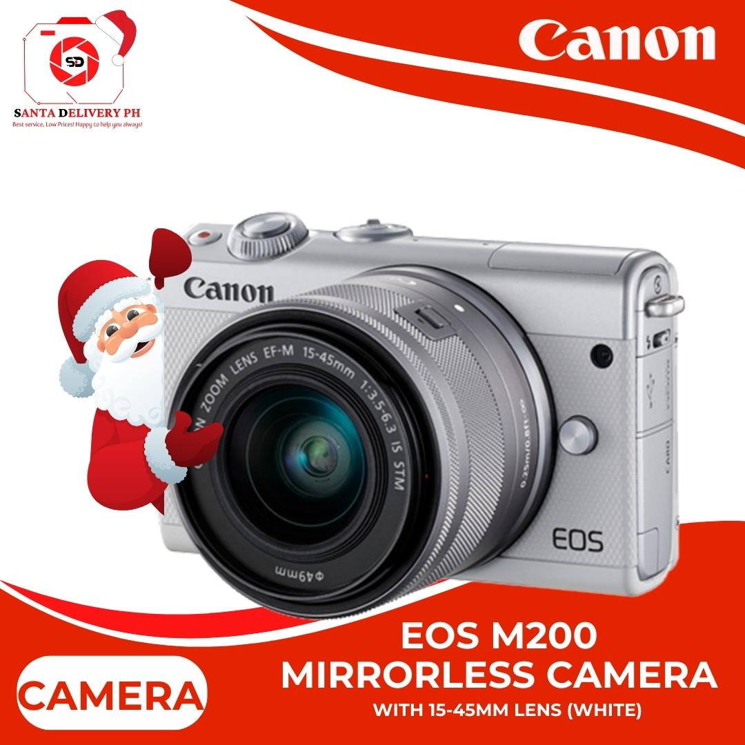 Canon EOS M200 Mirrorless Digital Camera with 15-45mm Lens | Lazada PH