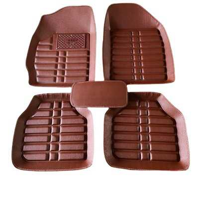 5pcs/set universal car auto floor mats floor liner pu leather carpet ...