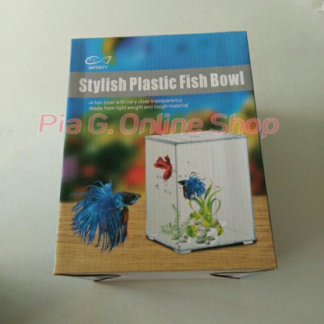 Square type fish aquarium tank | Lazada PH