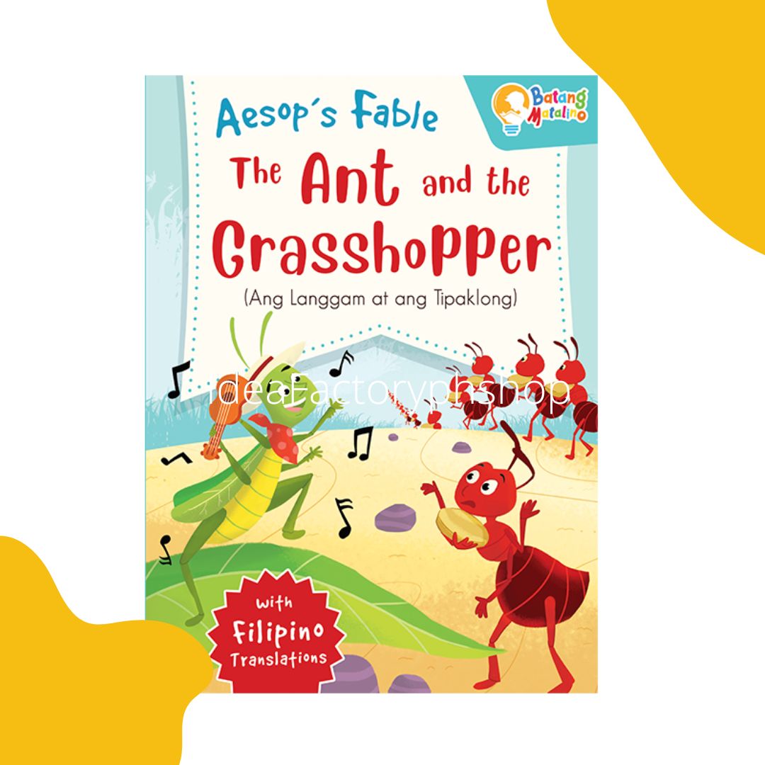 Batang Matalino Aesop's Fable Pabula English Tagalog Filipino Storybook ...