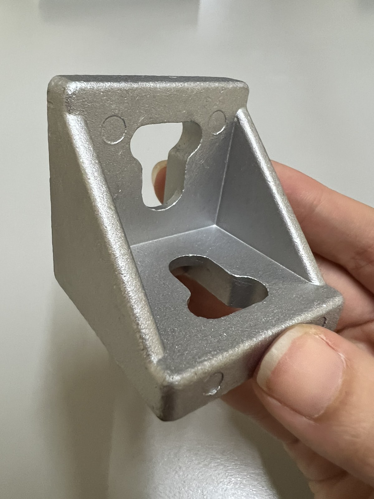 Aluminum Profile Accessories 2-Hole Corner Bracket Connector (10 sets ...
