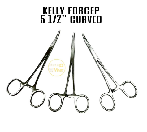 Kelly Forcep (Curved ) 5 1/2" | Lazada PH
