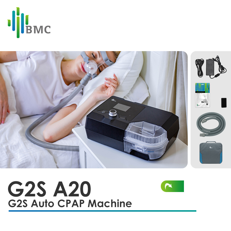 BMC G2S A20 CPAP Machine with CPAP Mask N5B(Package have S/M/L 3 Size)Humidifier Tube SD Card ...