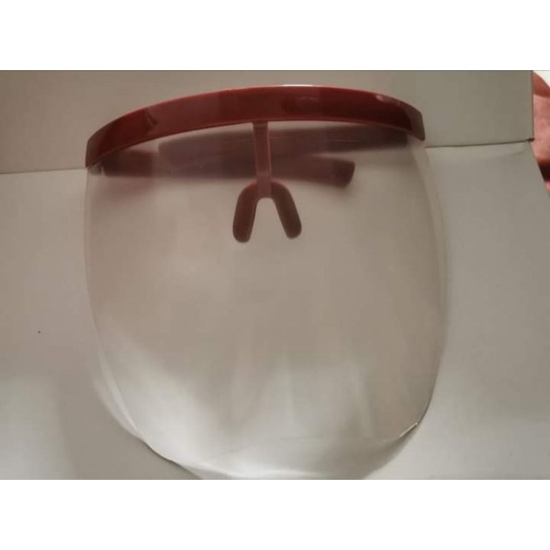 Apple Cut Face Shield Korean Style Acrylic Full Face Shield | Lazada PH