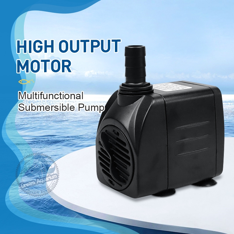 Mini Submersible Water Pump for Aquarium Tabletop Fountains Pond Water ...