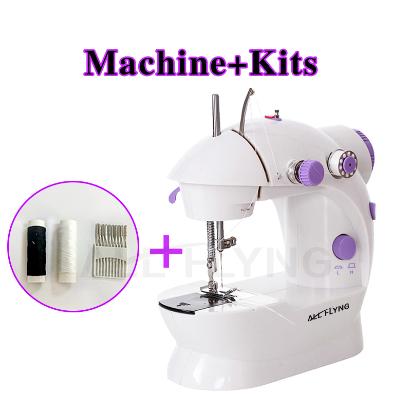 【ALL FLYING】Mini Electric 202 Sewing Machine 2-Speed Portable Sewing ...