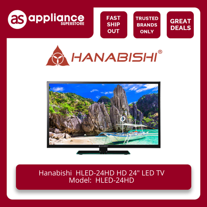 Hanabishi HLED-24HD HD 24" LED TV | Lazada PH