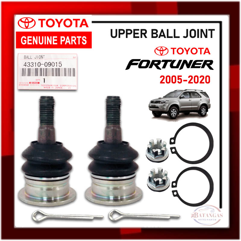 TOYOTA GENUINE UPPER BALL JOINT TOYOTA FORTUNER 2005-2020 (2PCS) PART ...