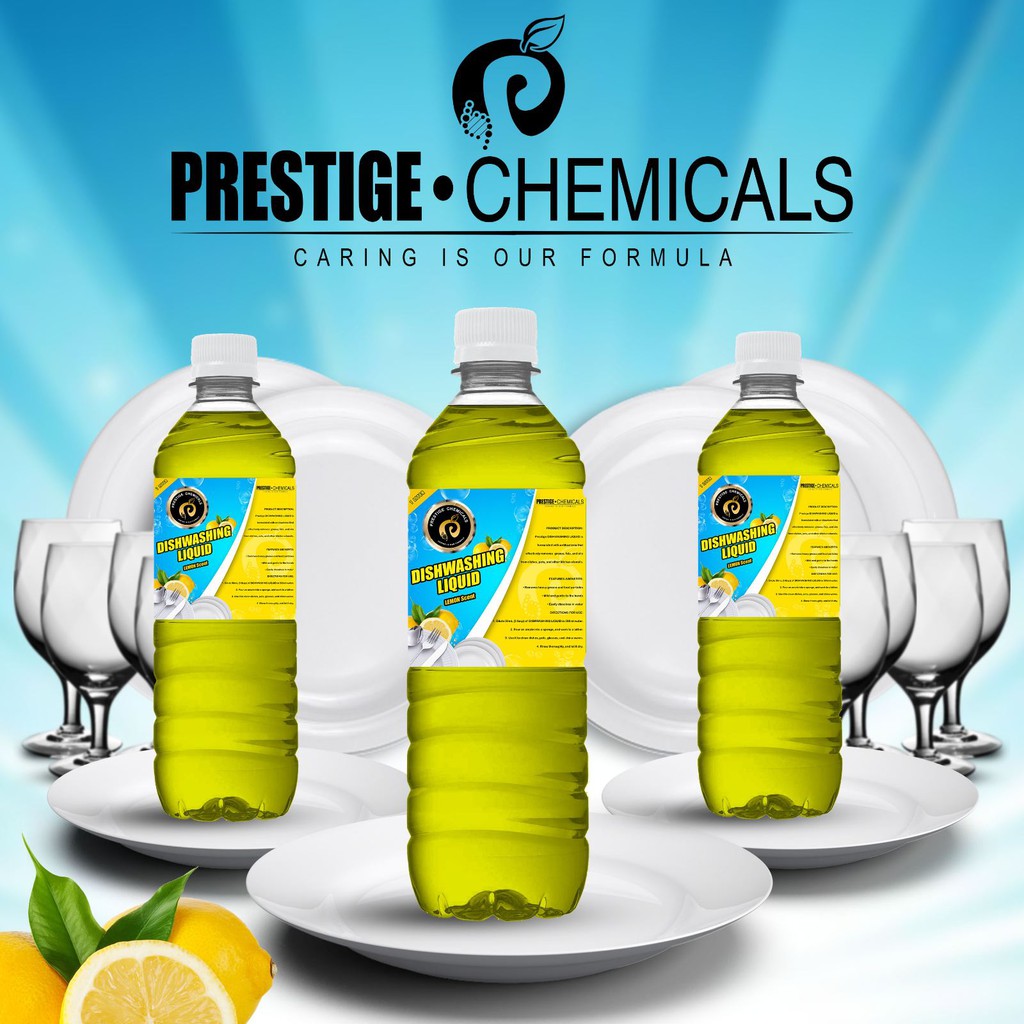 Prestige Dishwashing Liquid Lemon Scent 1 Liter | Lazada PH