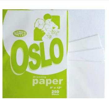 250 SHEETS. NAPPCO/ ADVANCE Oslo Paper 9 in x 12 in | Lazada PH