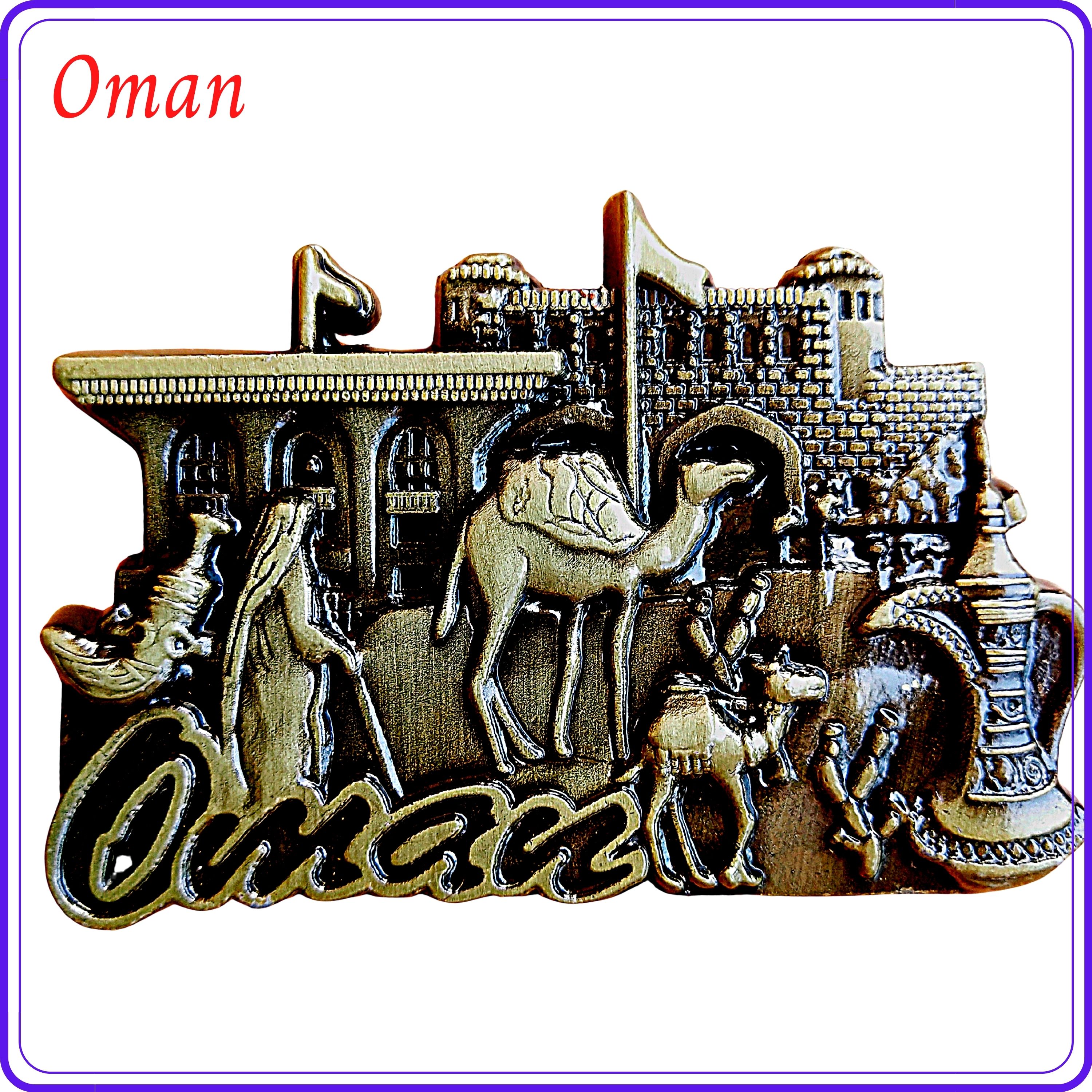 Oman Souvenir Metal Ref Magnet | Lazada PH