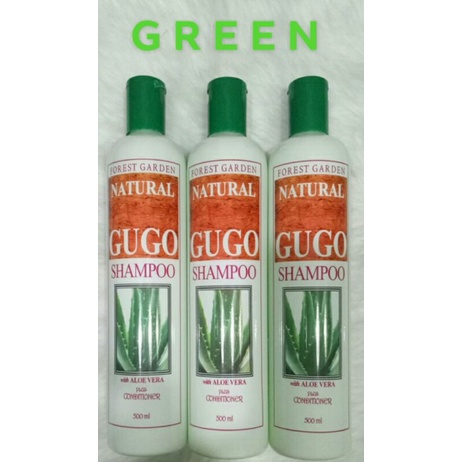 FOREST GARDEN NATURAL GUGO SHAMPOO With Conditioner Plus Aloe Vera ...