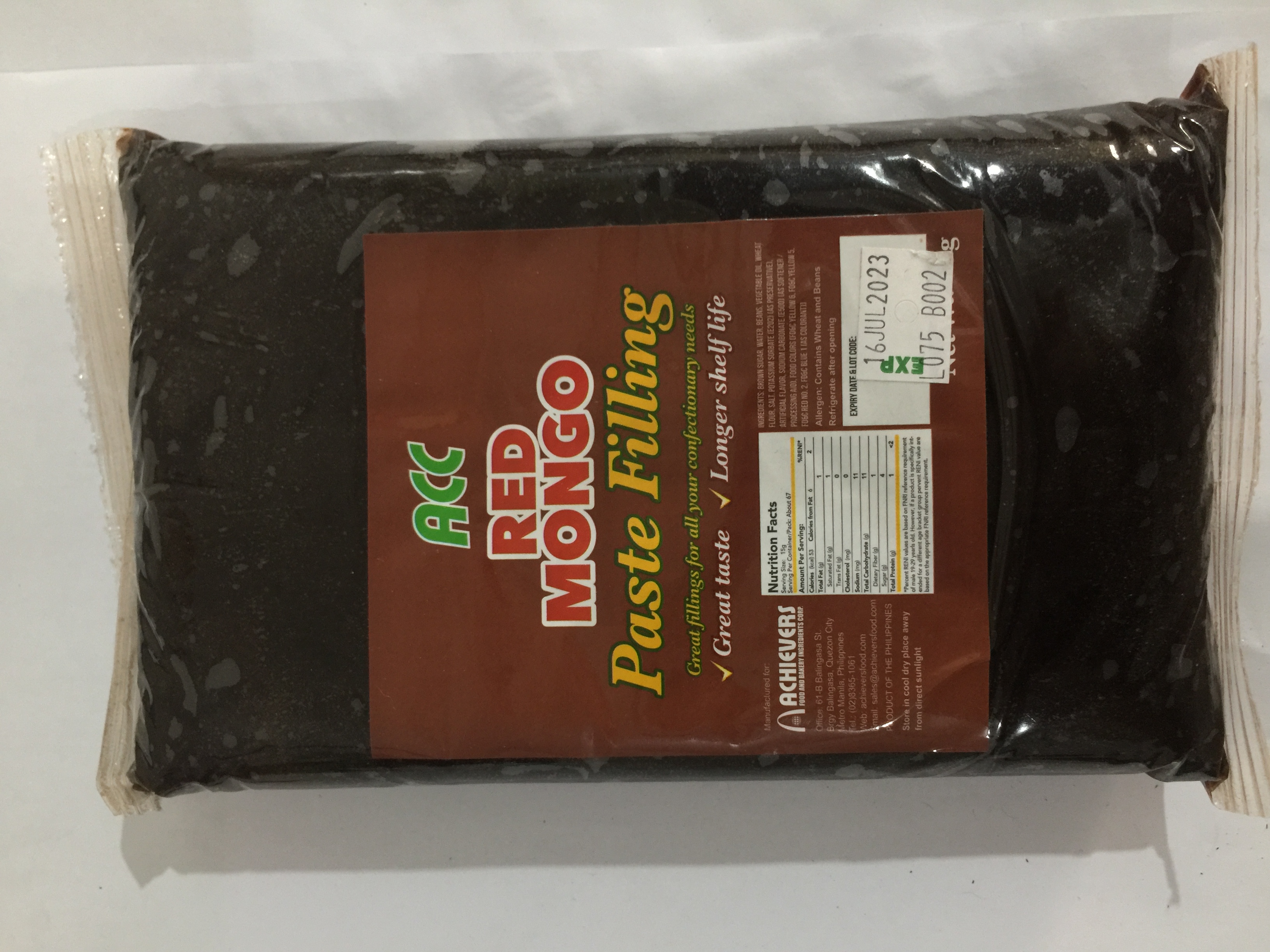 ACC Red Mongo Paste - 1KG | Lazada PH