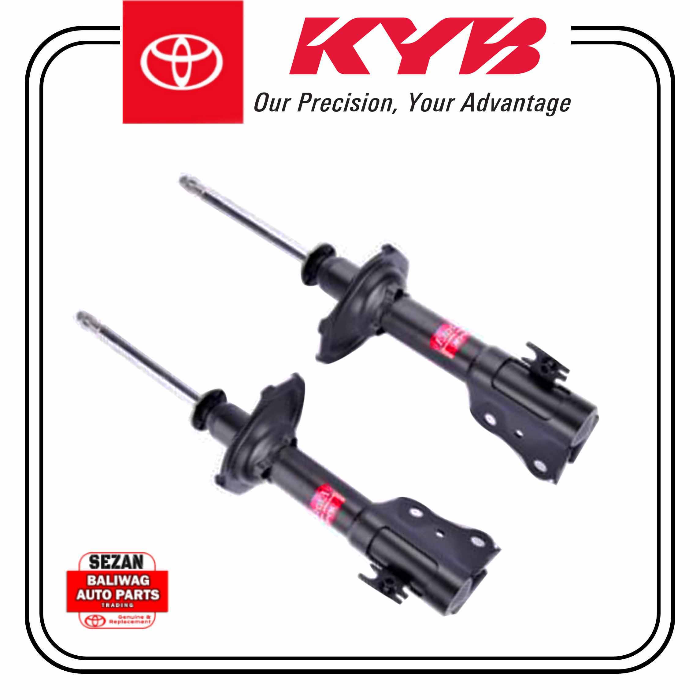 KYB KAYABA TOYOTA VIOS 2002-2007 SHOCK ABSORBER FRONT SET 333278 ...