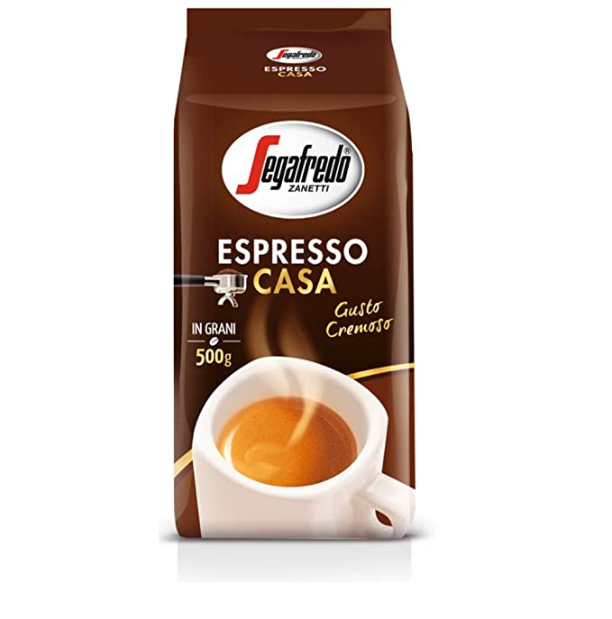 Imported from Italy: Segafredo Espresso Casa Coffee Beans Gusto Cremoso ...
