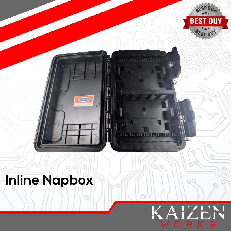 Inline Nap Box (8 Core PLC, 16 Core PLC and 8 Core Cassette Compatible ...
