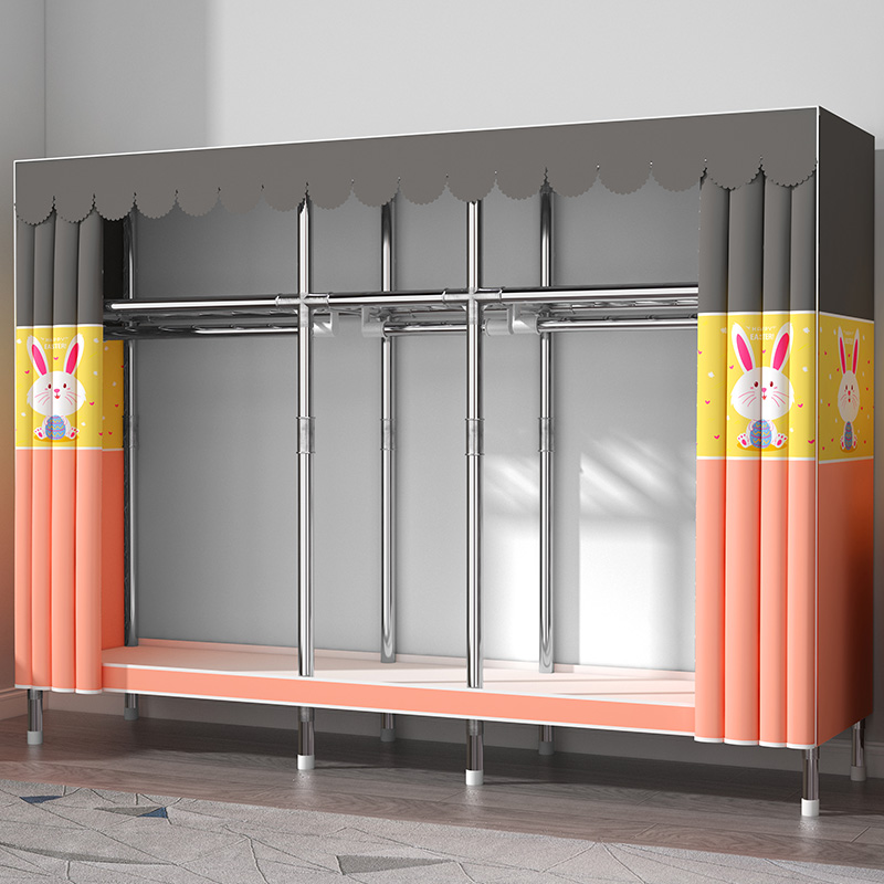 Leego Home 20mm Alloy interface steel pipe wardrobe cabinet ...