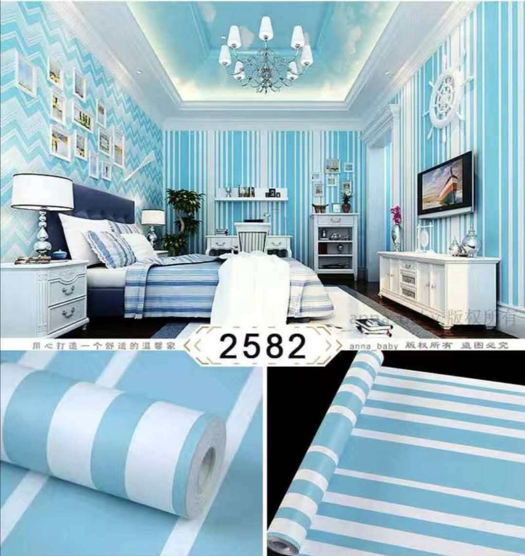 SHK pvc self-adhesive wallpaper [ 10m x 45cm ] | Lazada PH