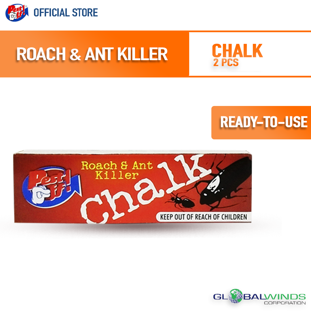 PEST OFF CHALK ANT AND COCKROACH KILLER - 1pc | Lazada PH