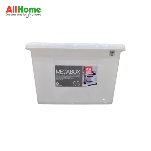 MEGABOX Storage Box 95 Liters (Trans Blue, Trans Clear) | Lazada PH