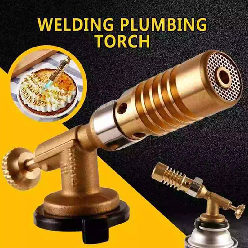 Portable Gas Torch Butane Gas Welding Torch Cooking Blow Torch Copper ...