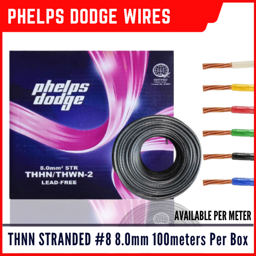 1 ROLL PHELPS DODGE THHN/THWN-2 WIRE 150 meters or 100meters roll ...