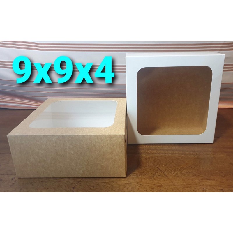 9x9x4 cake box (20 or 50 pcs per pack) | Lazada PH