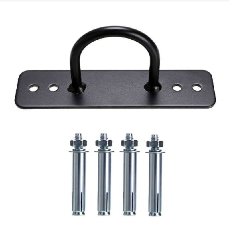 （COD）Battle Rope Anchor Stake kit Wall Mount Bracket For Gym Aerial ...