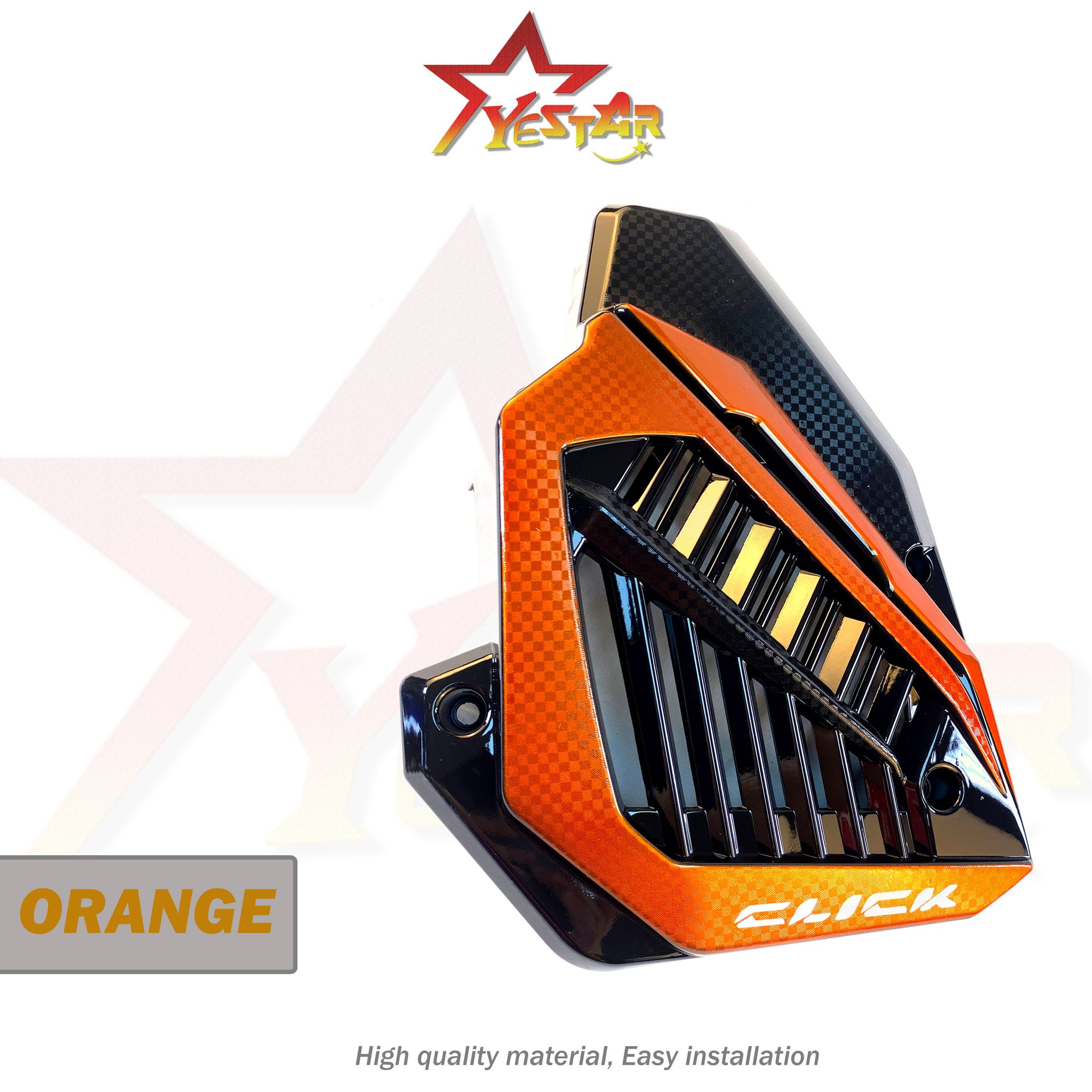 YESTARRACING 2 Tone Radiator Cover For Honda Click 125i/150i V1/V2 ...