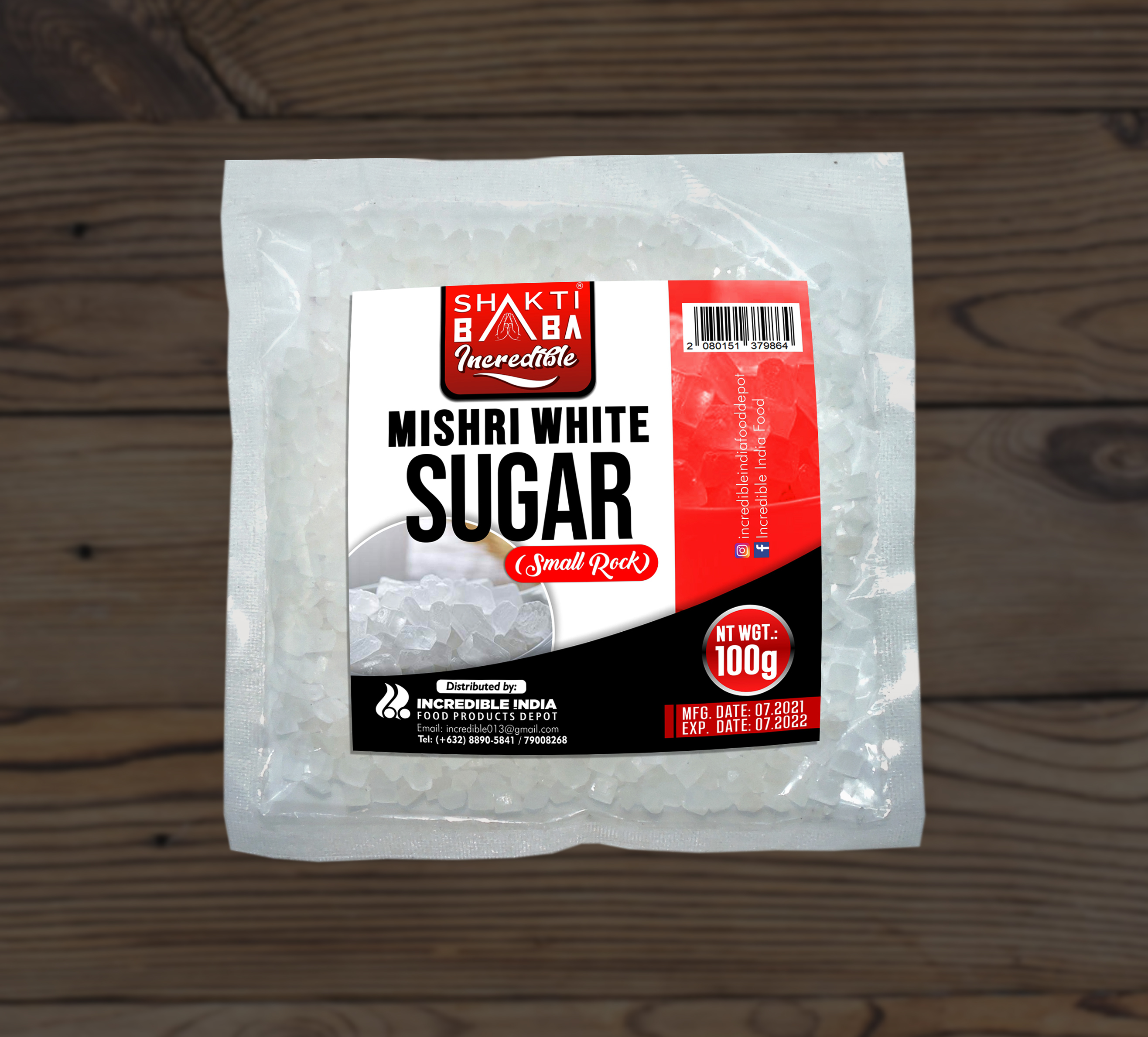 Shakti Baba Mishri White Sugar (Small Rock) 100g | Lazada PH