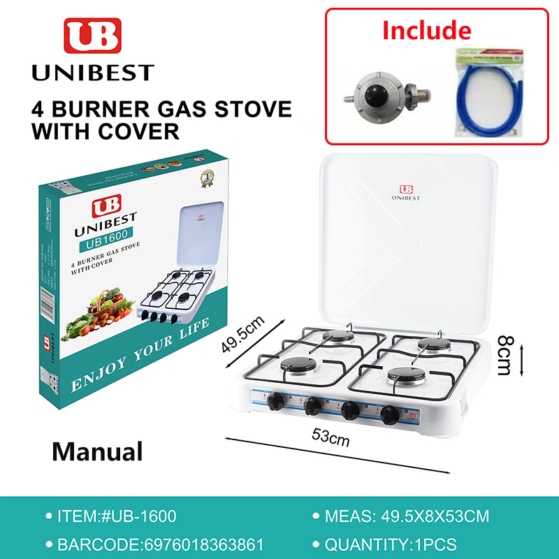 Gas Stove Double Burner Portable Butane Gas Stove With Cover 2 4 Burner ...