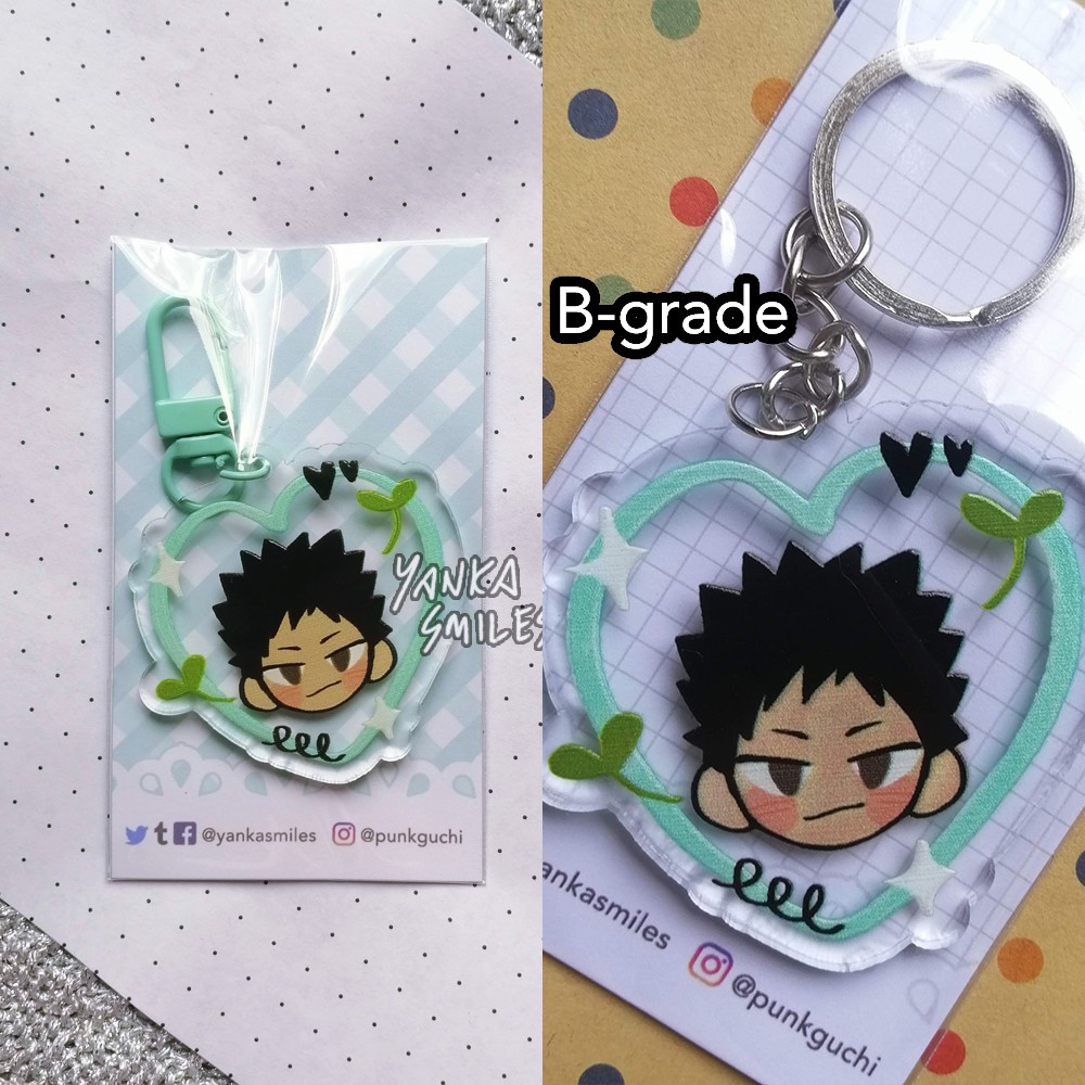 Haikyuu Heart Acrylic Keychainsღ | Lazada PH